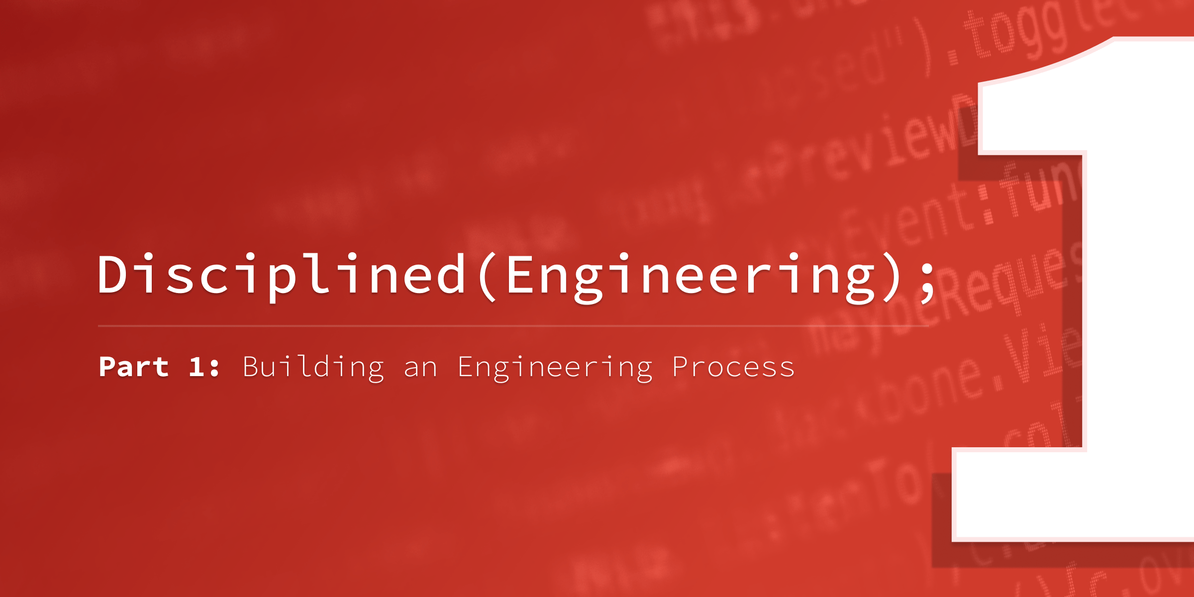 How to Build an Engineering Process - SitePen