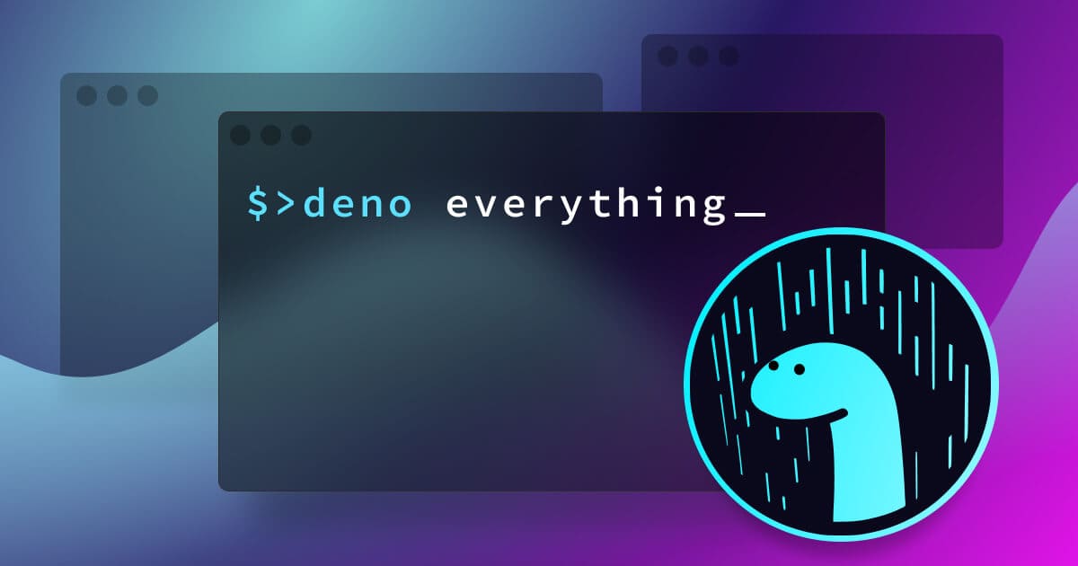 Doing It All With Deno - SitePen